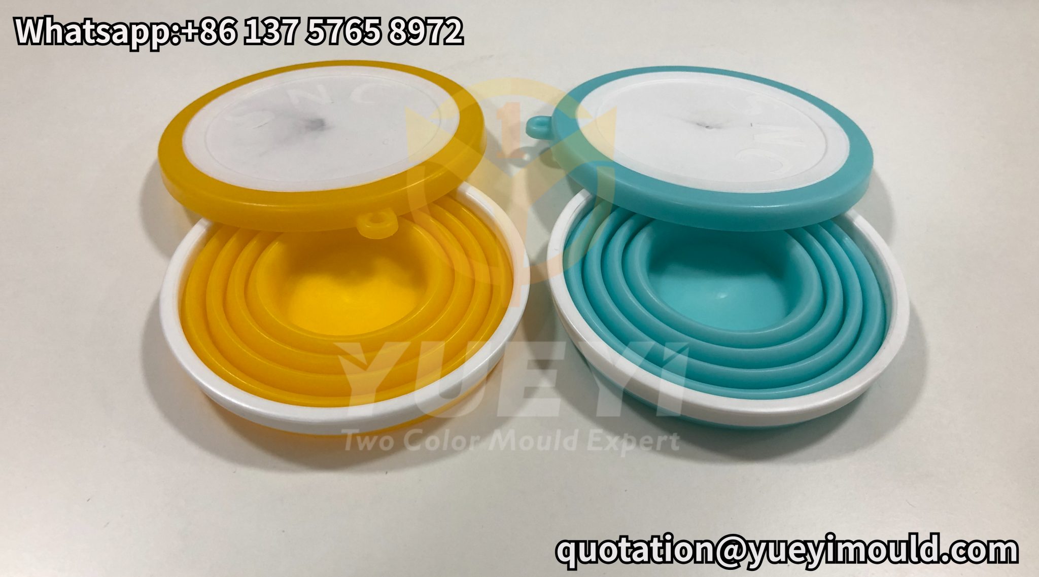 Fold-able Cup Mold | Two Color Mold - YUEYI MOULD