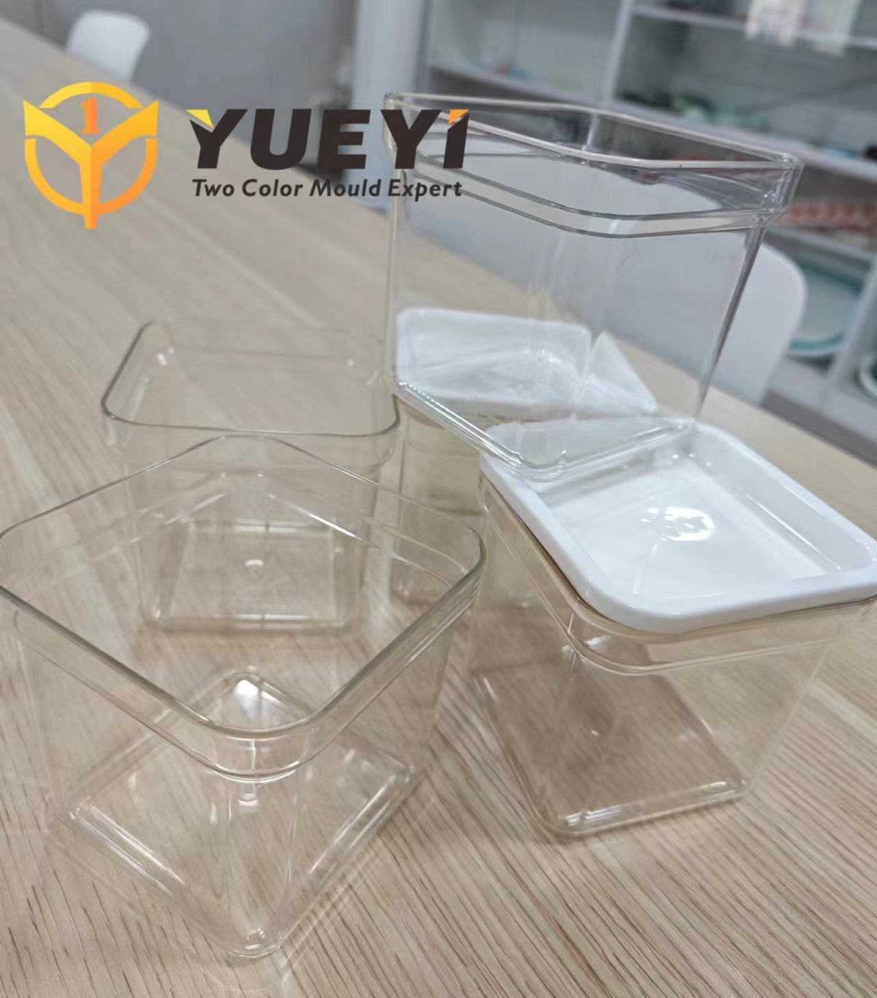 How to Injection Transparent spice container - YUEYI MOULD