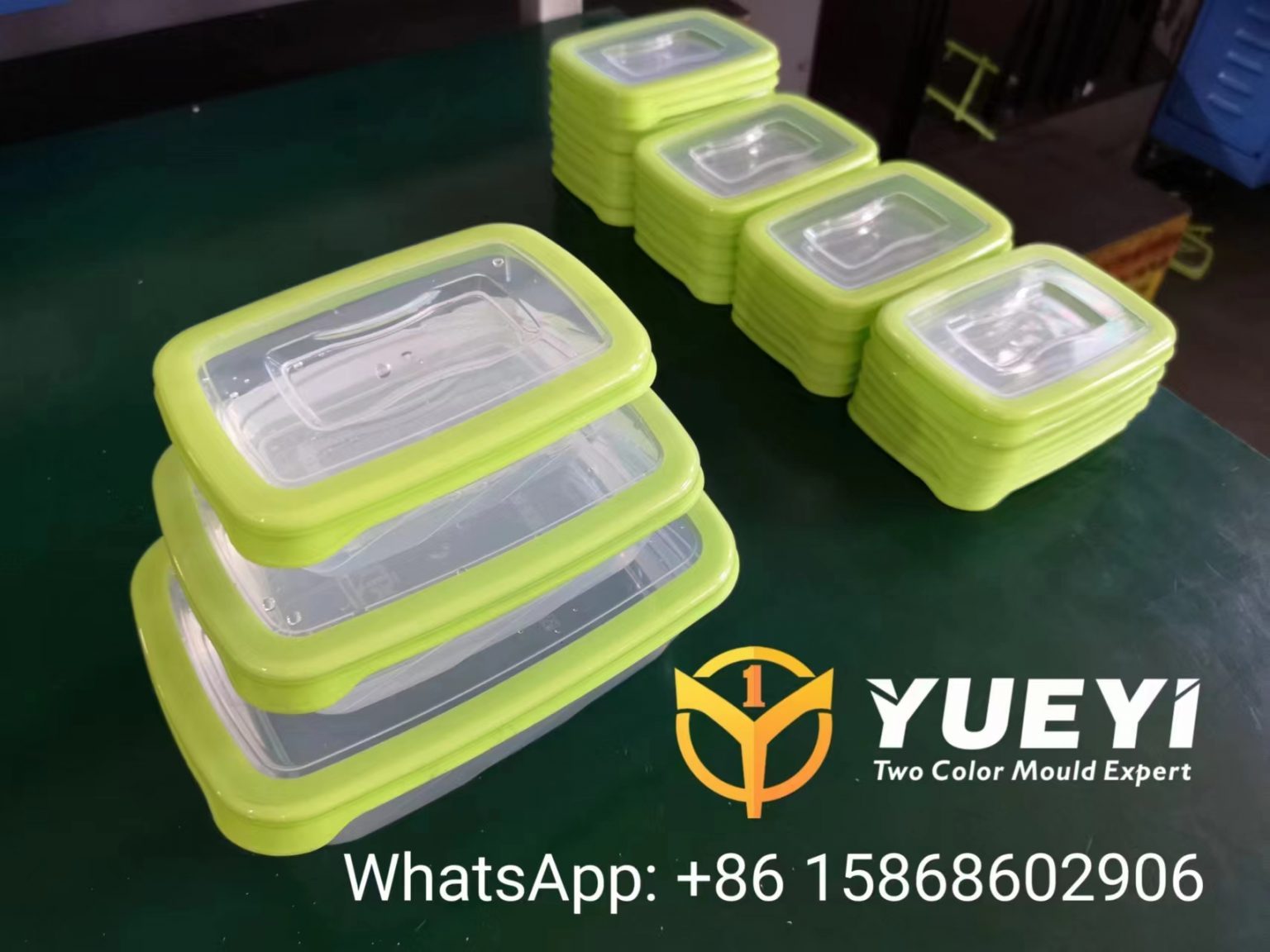 TWO COLOR LIDS FOR MODERN FOOD STORAGE YUEYI MOULD