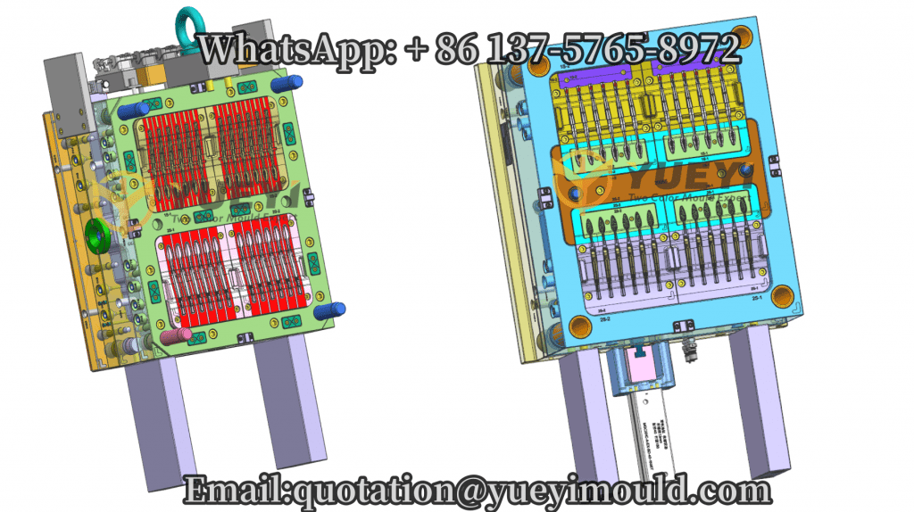 How to make a Two-color Toothbrush Handle Mould? - YUEYI MOULD