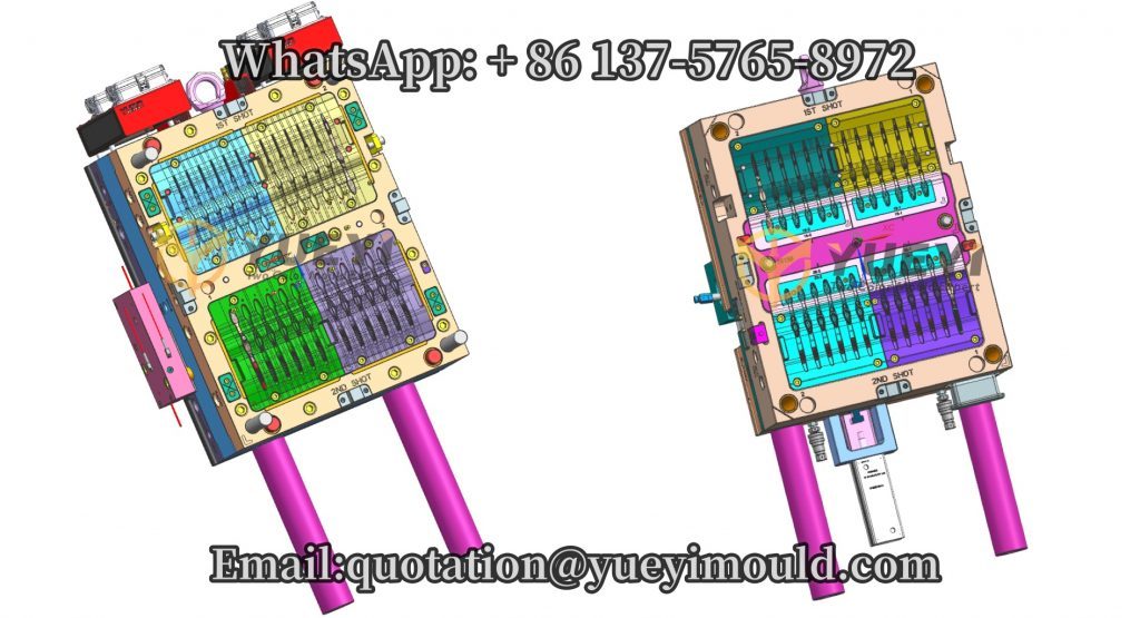 How to make a Two-color Toothbrush Handle Mould? - YUEYI MOULD